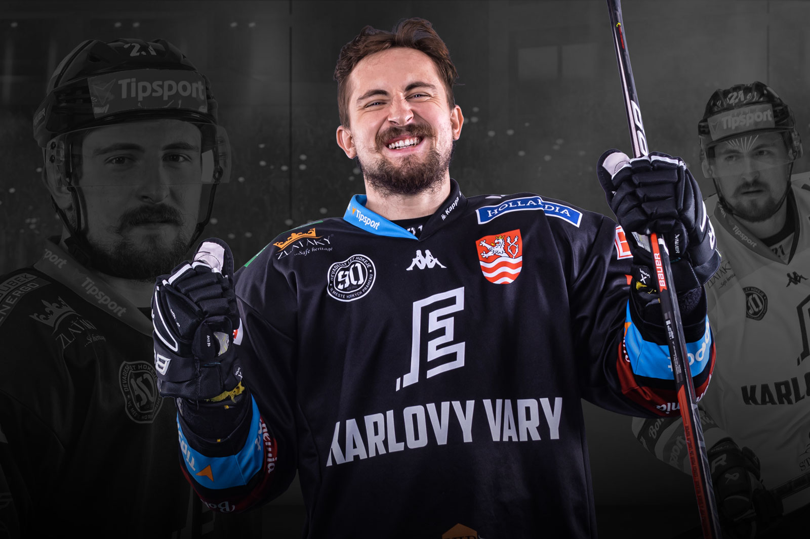 Je to černý na bílým, Černoch energetikem až do roku 2026! | HC Energie Karlovy Vary